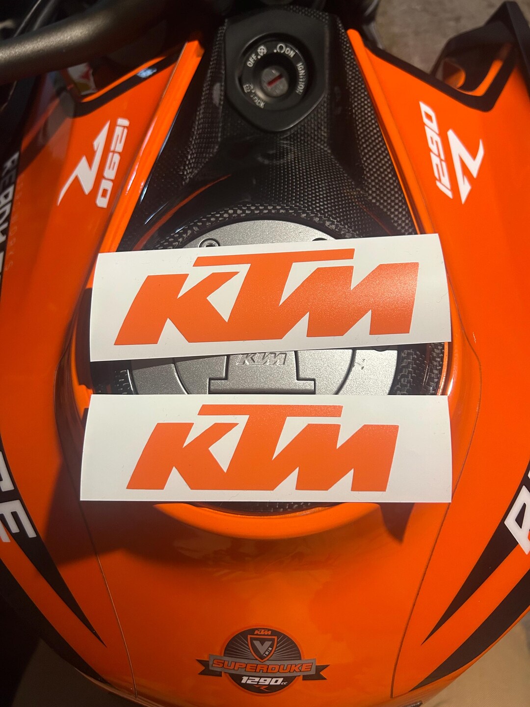 KTM Motorcycle Decal | KTM Logo | Permanent Vinyl | Twin Pack - Etsy