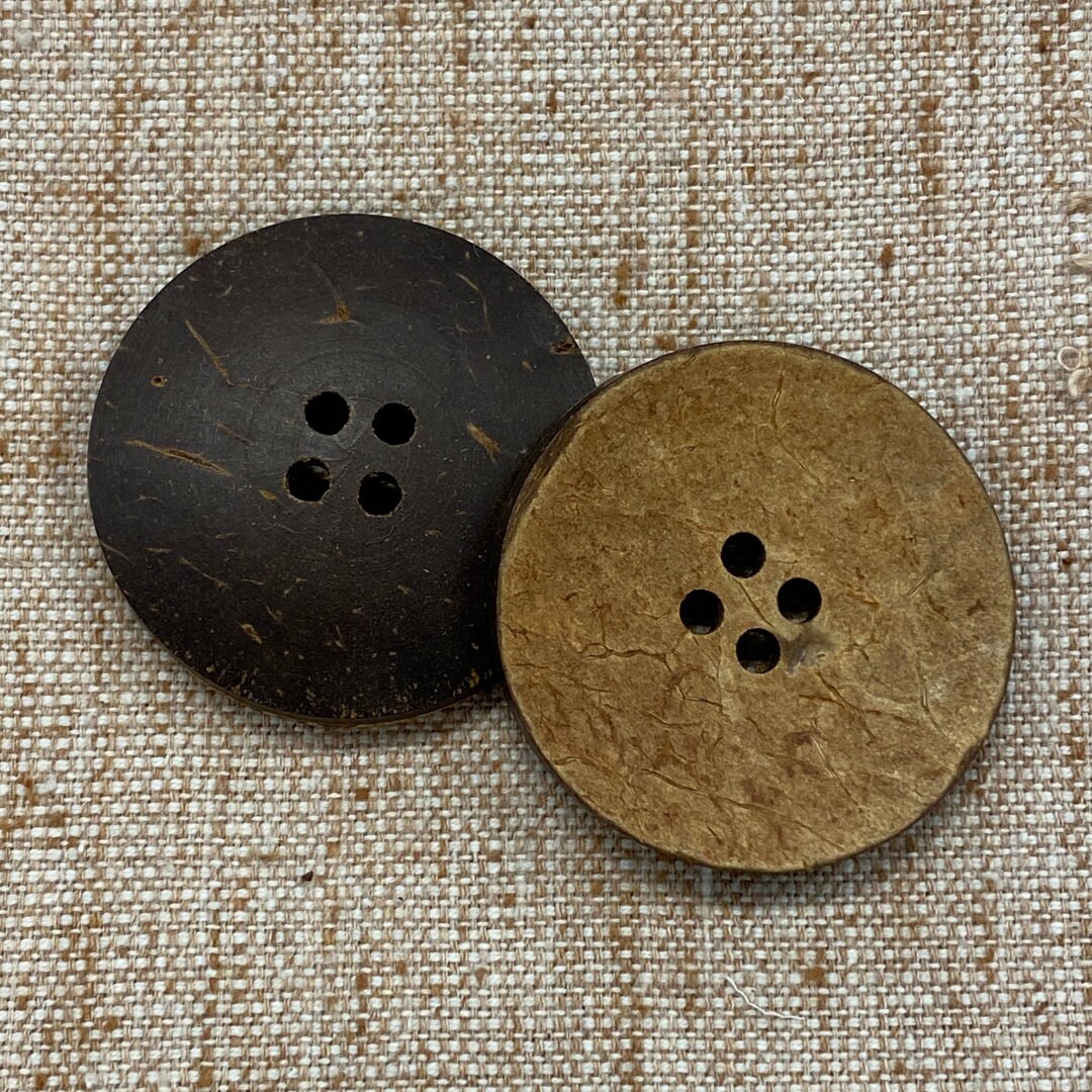 Decorative Coco Shell Buttons - Plain - Etsy