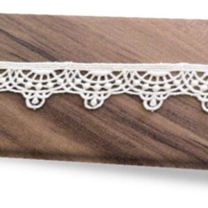 100% Organic Cotton Lace Natural Undyed Sold by the Yard - Etsy