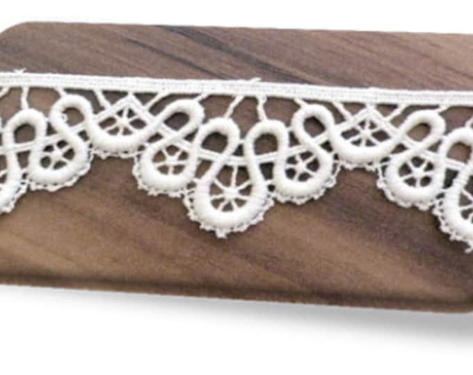 100% Organic Cotton Lace, Natural, Undyed, Sold by the Yard, 42mm - Etsy