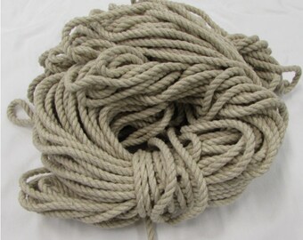 Natural Hemp Rope 8mm - Etsy