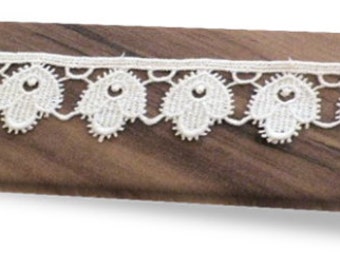 100% Organic Cotton Lace Natural Undyed Sold by the Yard | Etsy