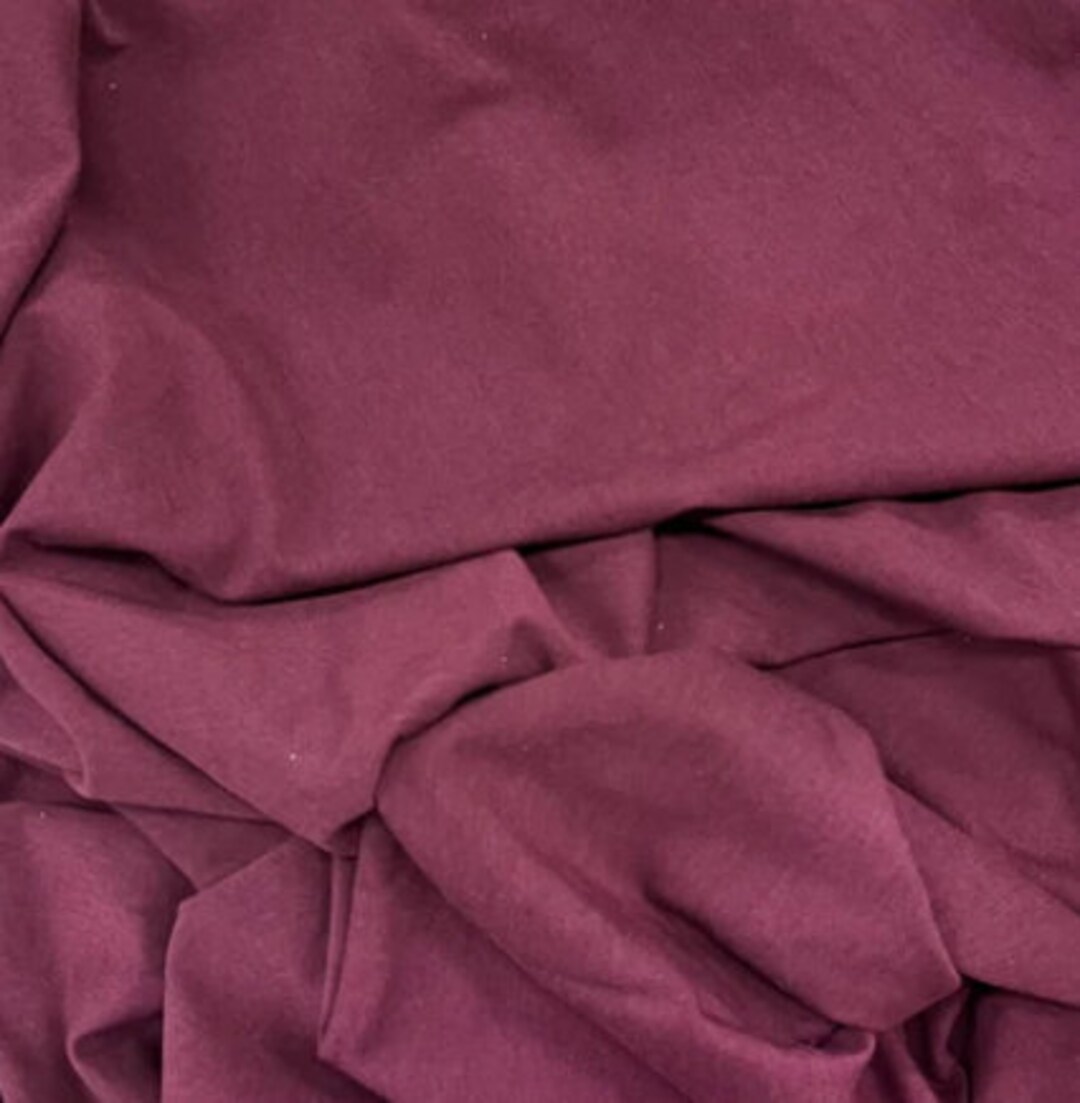 Soy/oc Stretch Jersey - Port - Etsy
