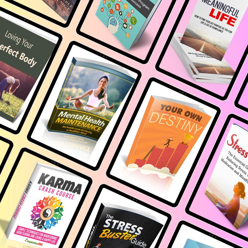 170+ Self-help and Psychology Ebooks PLR MRR Bundle | Mental Wellness ...