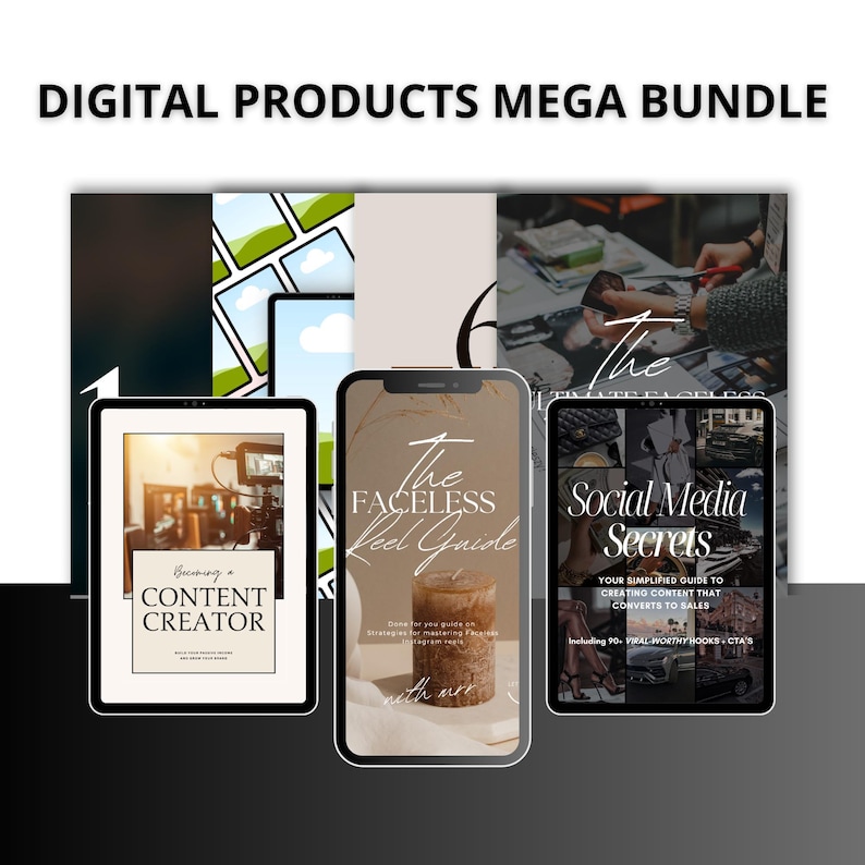 55 Million+ PLR MRR Digital Products Mega Bundle | Resellable Ebooks ...