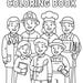 Printable Coloring Book - Professions - 10 Pages - Digital Download - Etsy