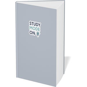 Study Mode on Sticker: Motivational Laptop & Planner Decoration - Etsy