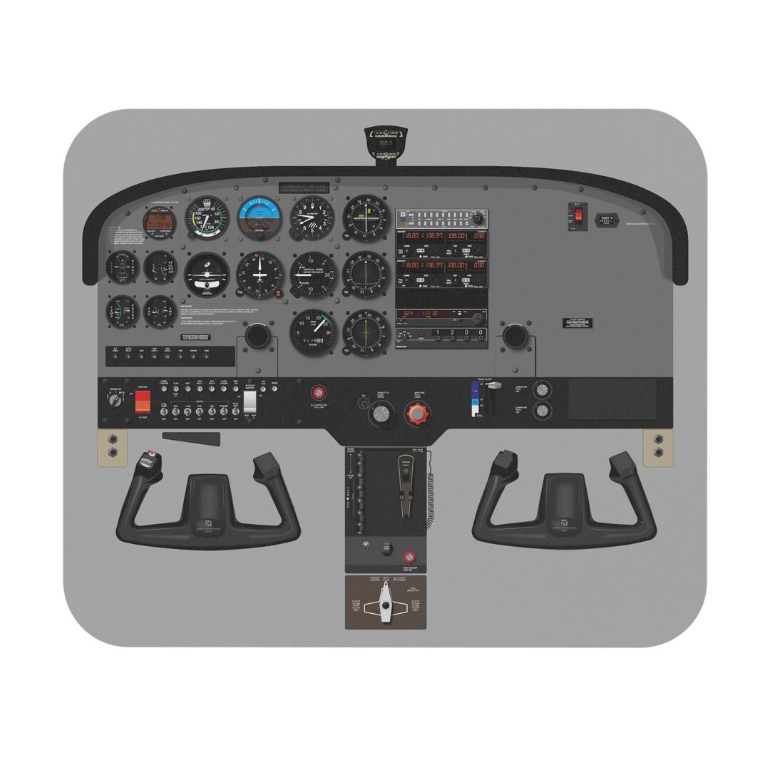 Cessna 172 Cockpit Mouse Pad: Flight Training Desk Mat - Etsy