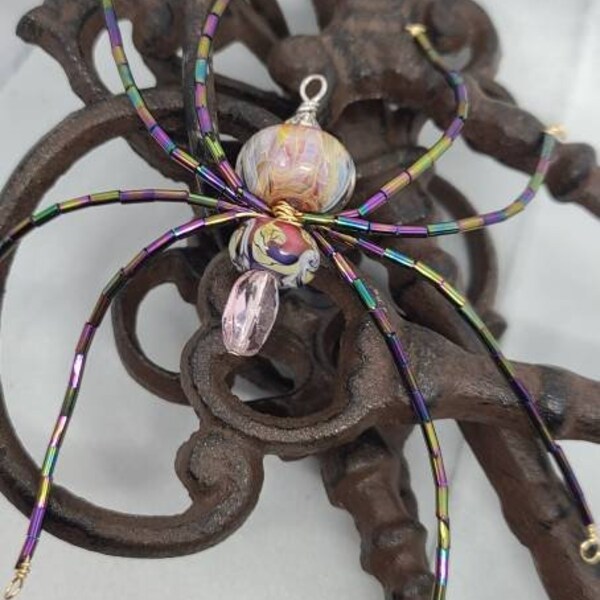 Glass Spider - Etsy