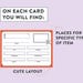 Dnd Item Card Templates Printable Inventory RPG Sheets - Etsy