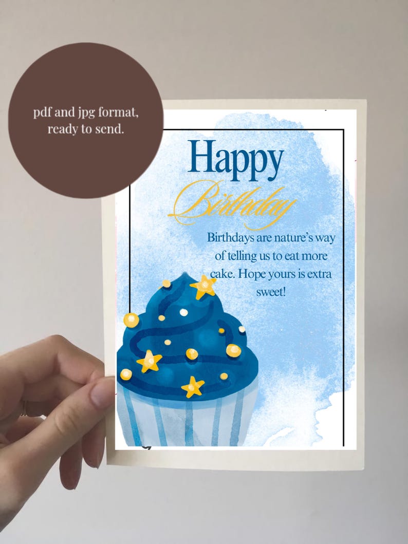 Digital Birthday Card ,send Love in Style With Our Beautifully Designed ...
