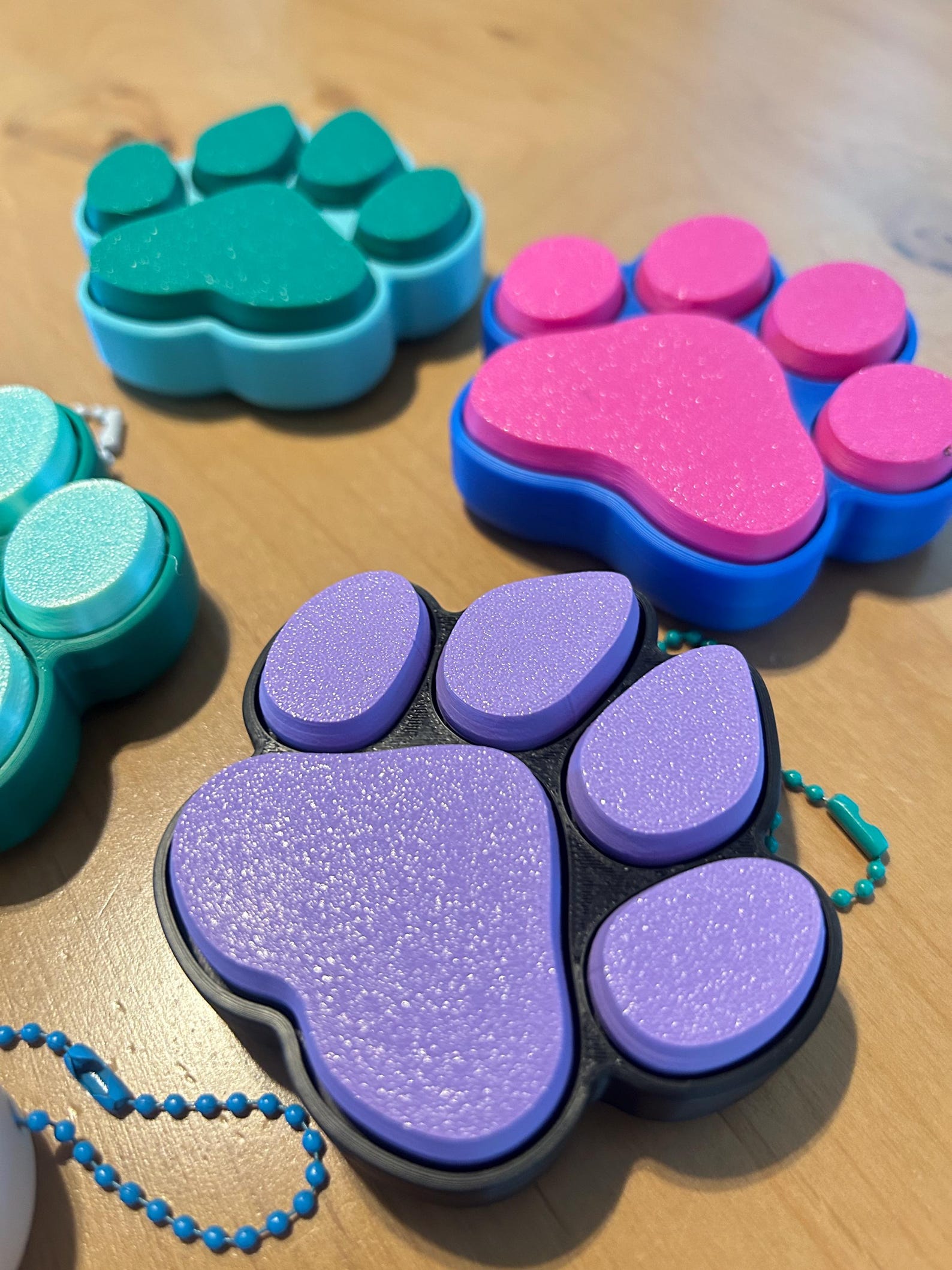 Pet Paw Fidget Clicker - Etsy