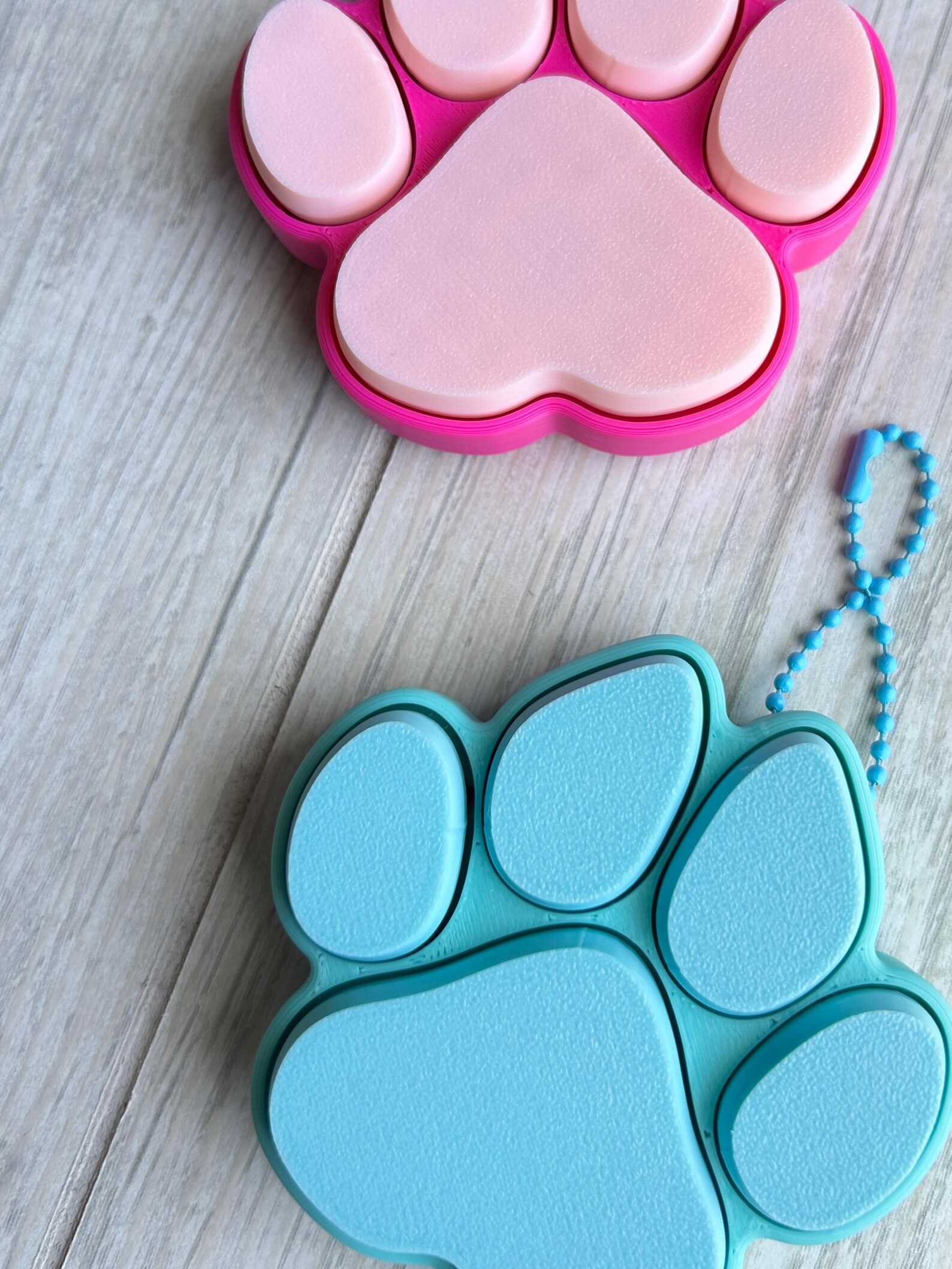 Pet Paw Fidget Clicker - Etsy