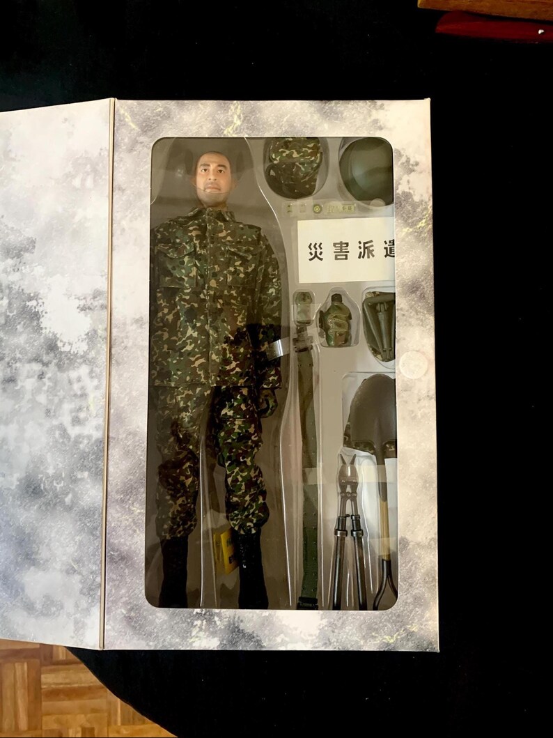 Rare 1/6 Japanese SDF Soldier Action Figure - Detailed Military ...
