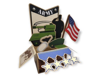 Army Pop up Cards - Etsy