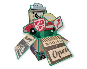 Car Pop up Card - Etsy