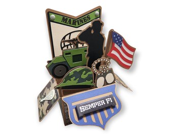 Military Pop up Cards - Etsy