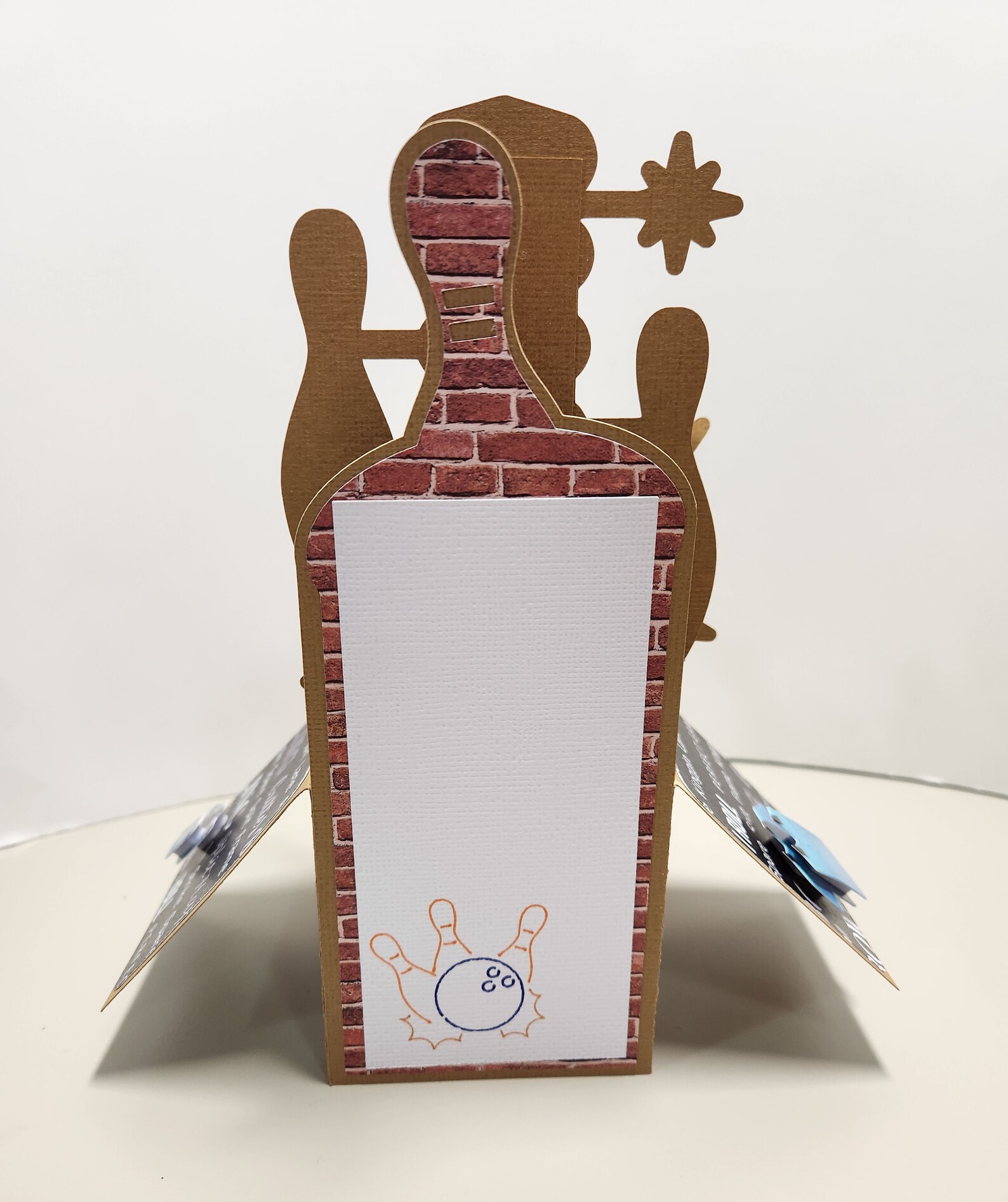 BOWLING 3D Pop-up Box Card Handmade Blank 3D Cards - Etsy