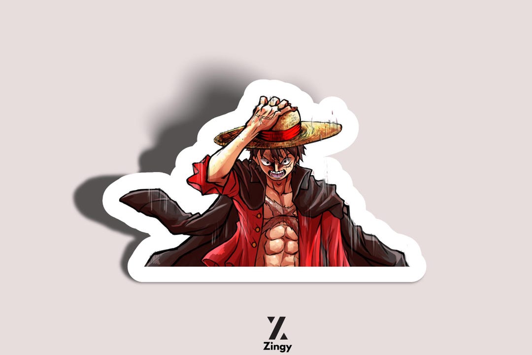 Anime Stickers, Luffy Sticker, One Piece Sticker, Cute Stickers, Laptop ...