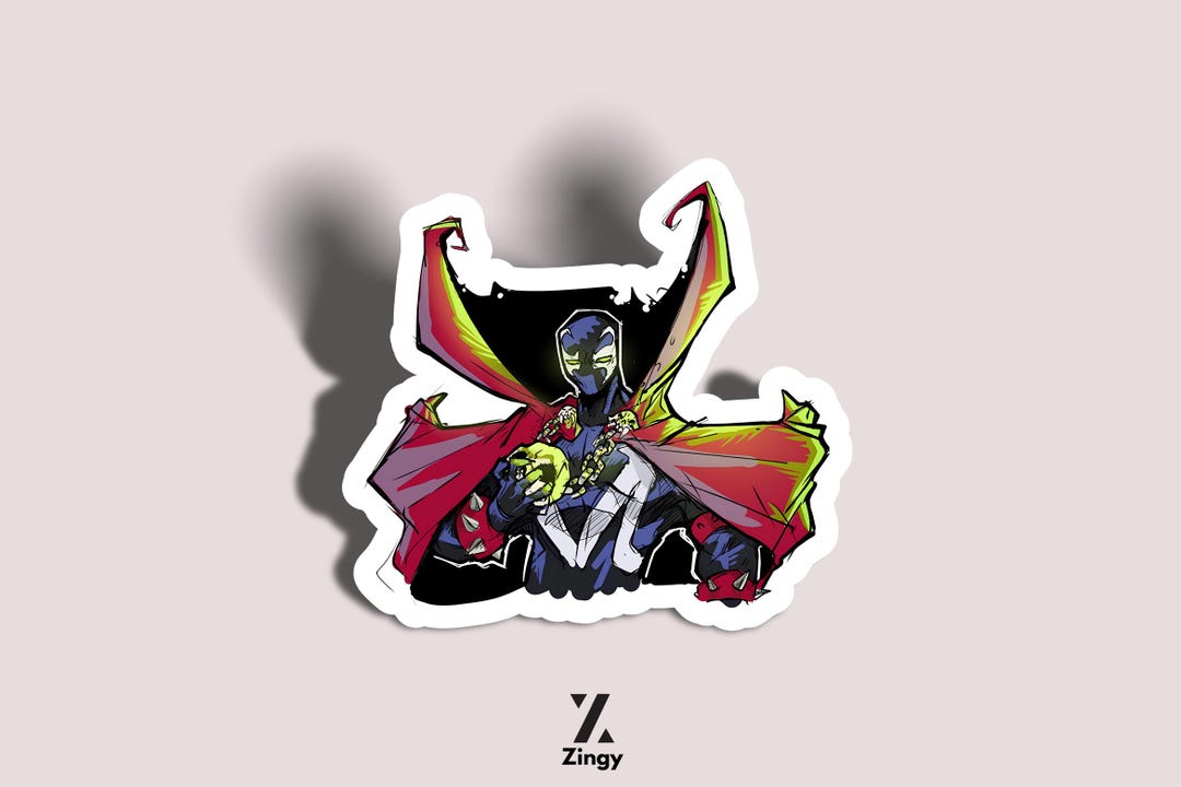 Spawn Stickers - Creepy and Cool Vinyl Decals, Laptop Decals, Water ...