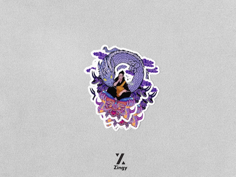 Anime Stickers, Suguru and Jujutsu Kaisen Sticker Set - Kiss-cut ...