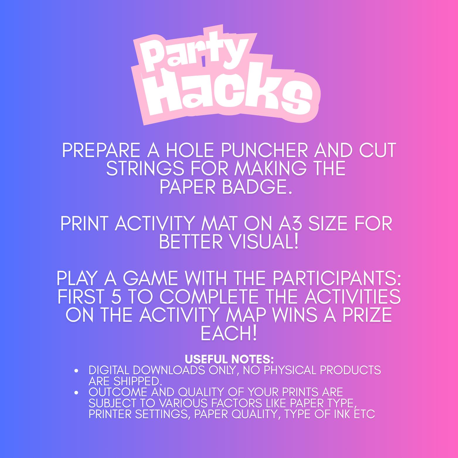 Kpop Demon Hunters Kids Activity Mat | Huntrix Kpop Games | Saja Boys ...
