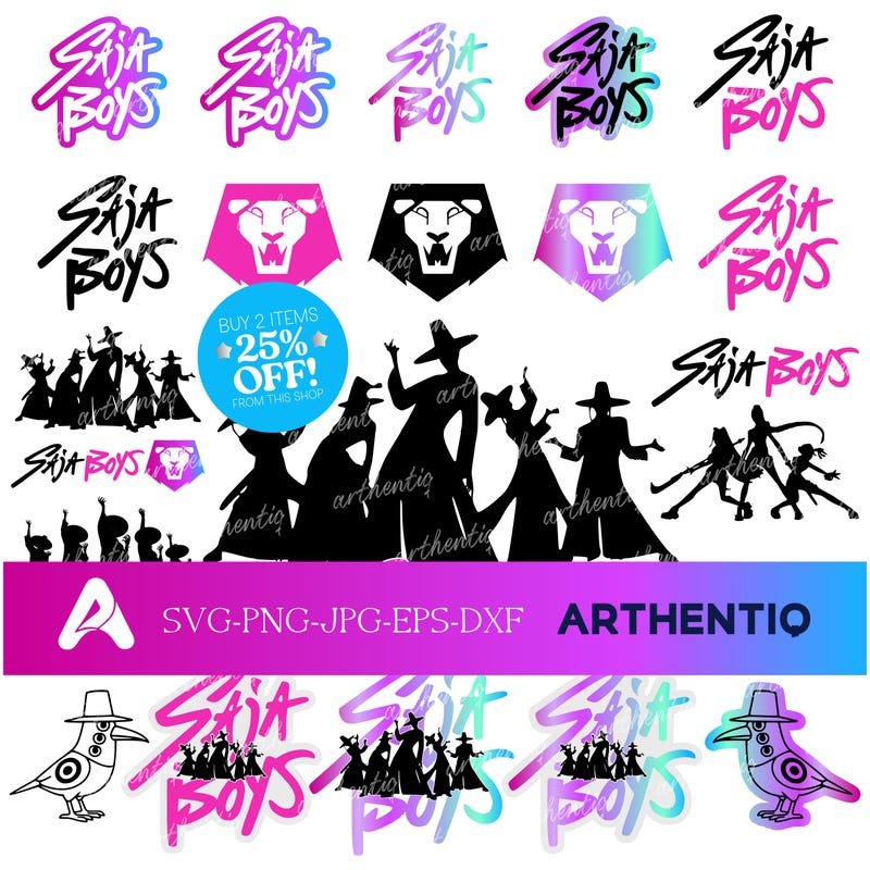 Saja Boys Logo Svg - Etsy