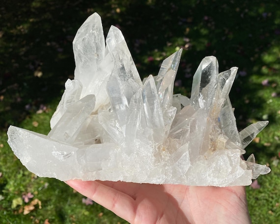 Quartz Crystals Cluster