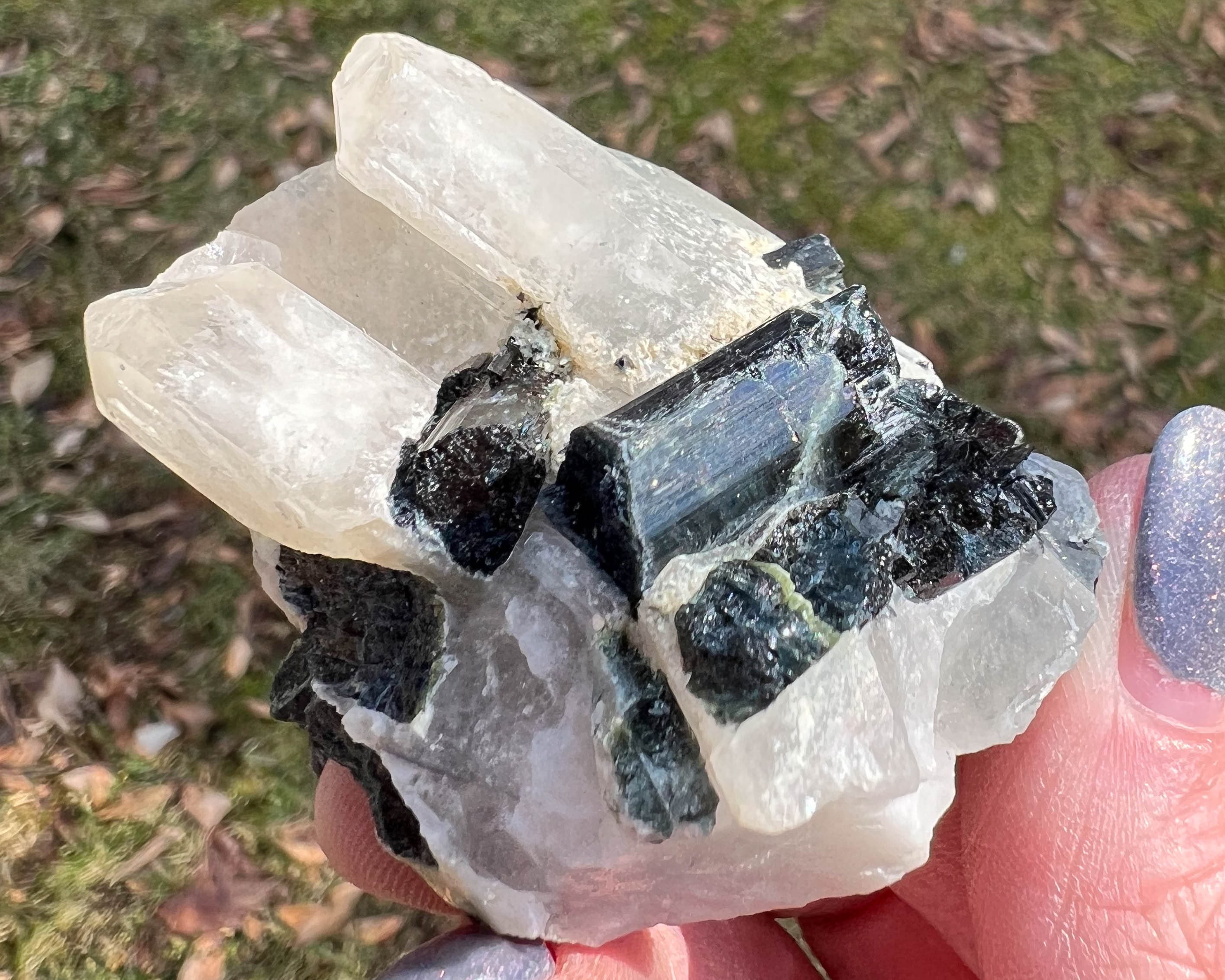 Raw Tourmaline Cluster