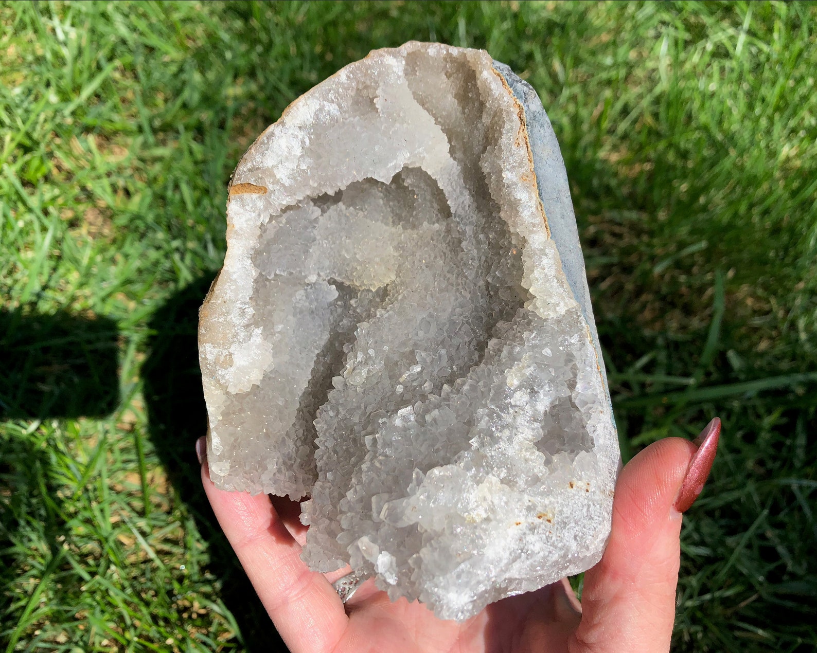 Druzy Quartz Display Piece With Stalactites Cut Base Druzy - Etsy