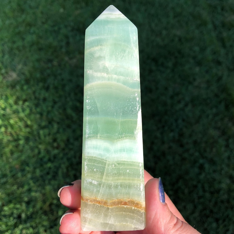 Blue Green Crystal - Etsy
