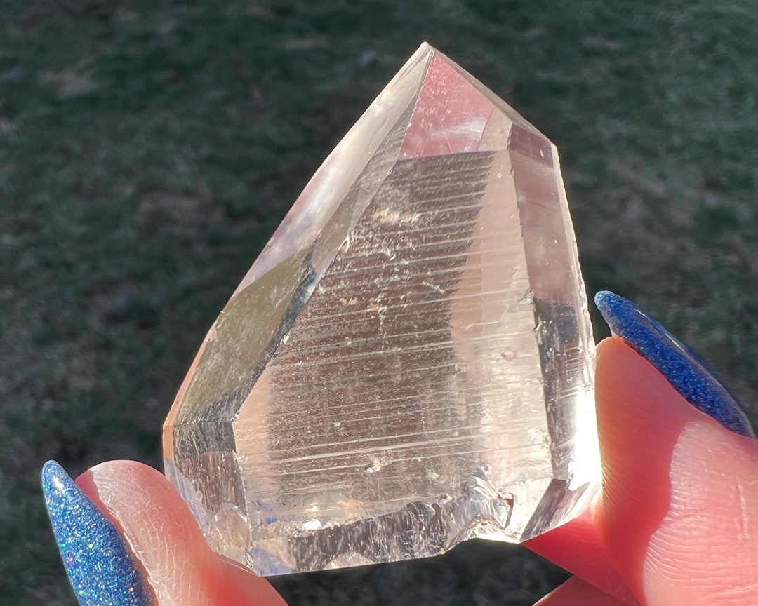 1.5 Lemurian Quarz Kristall aus Serra do Cabral, Brasilien, Semi ...