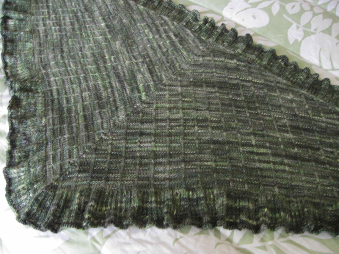 Kate's Shawl Knitting Pattern, Many Sizes/yarn Choices, Royalty ...