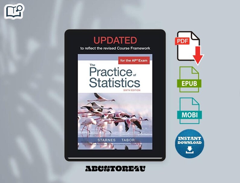 Updated Version of the Practice of Statistics Sixth Edition - Etsy