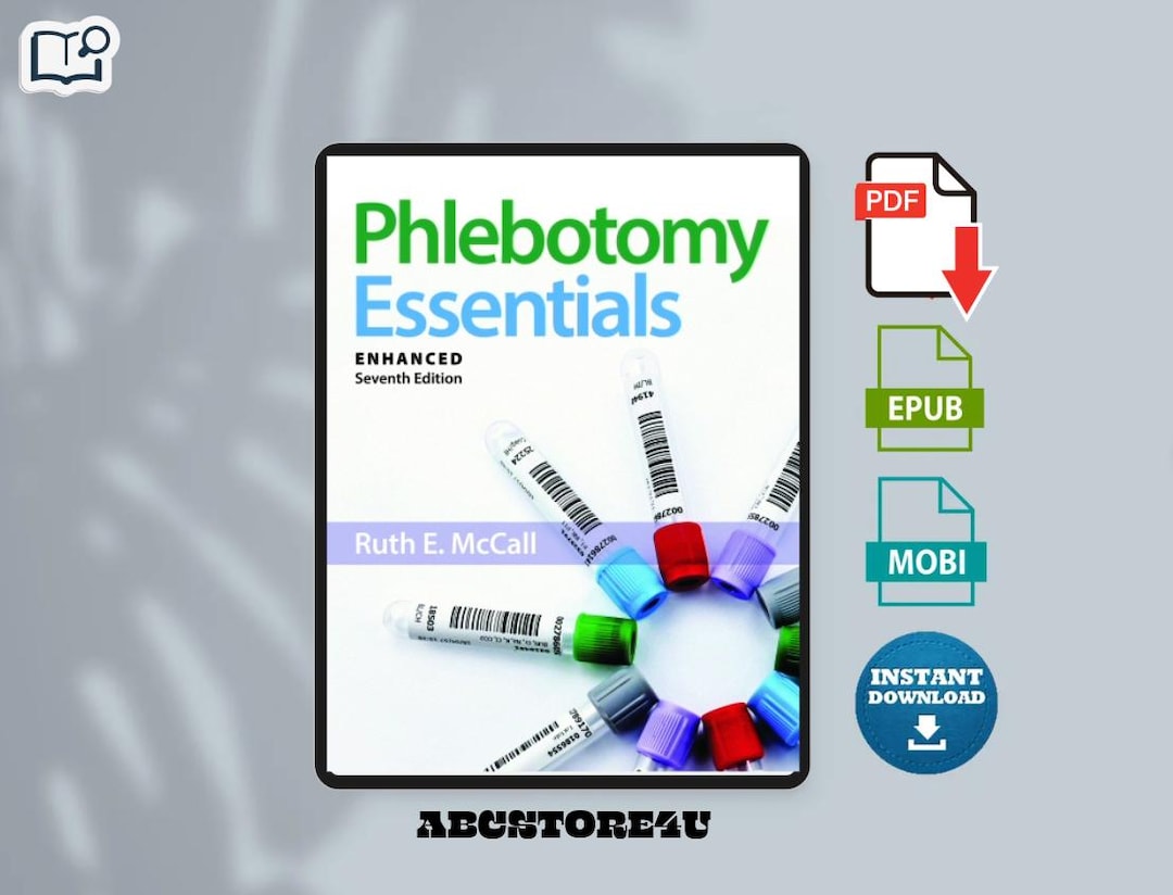 Phlebotomy Essentials, Enhanced Edition 7th Edition - Etsy