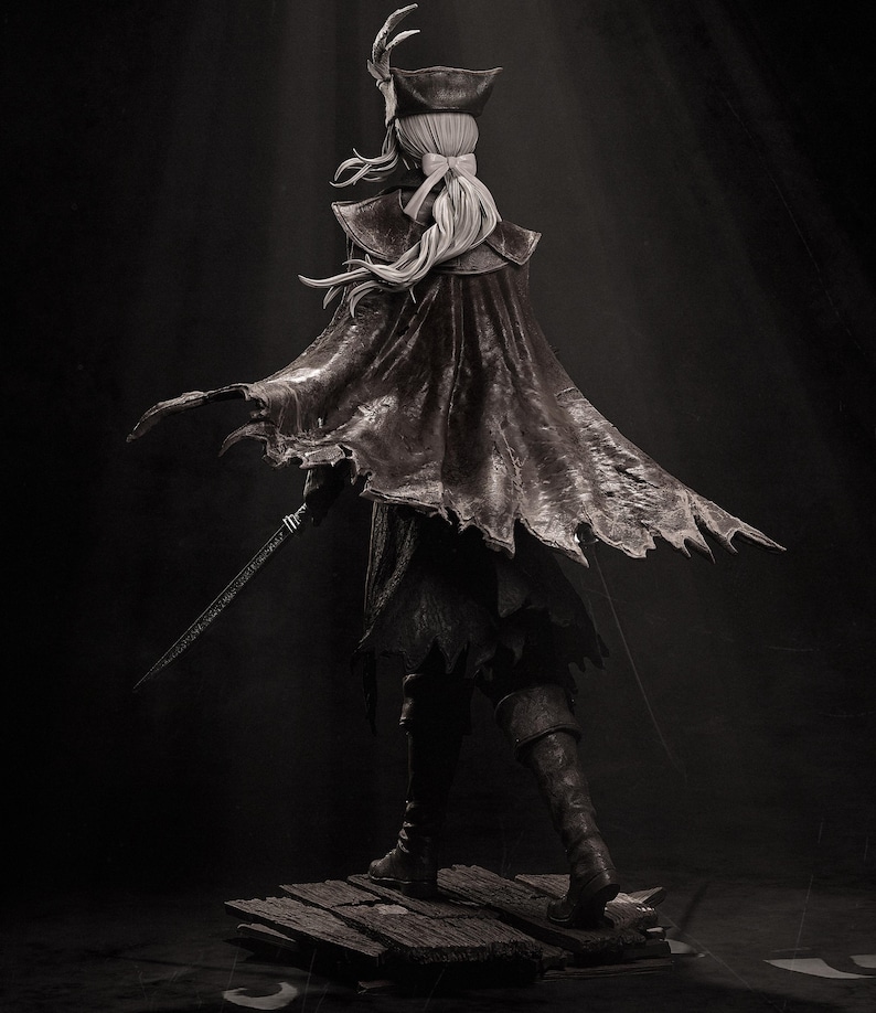 Bloodborne - Lady Maria 3d Printed Statue - Unpainted or Painted - Etsy