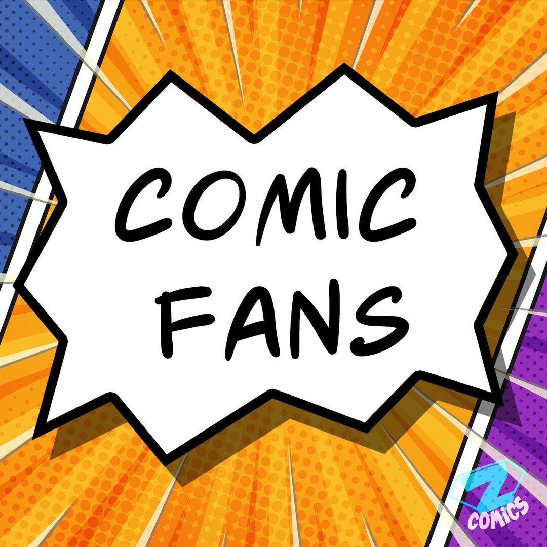 Comic Fans Font - Etsy