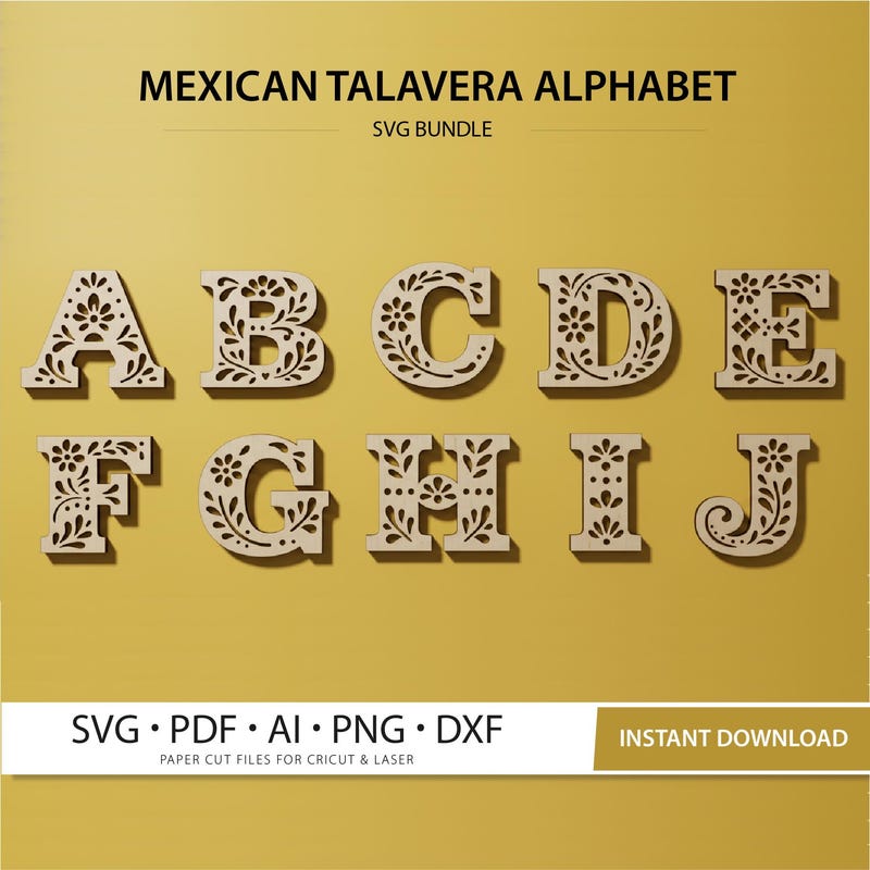Decorative Letters - Etsy