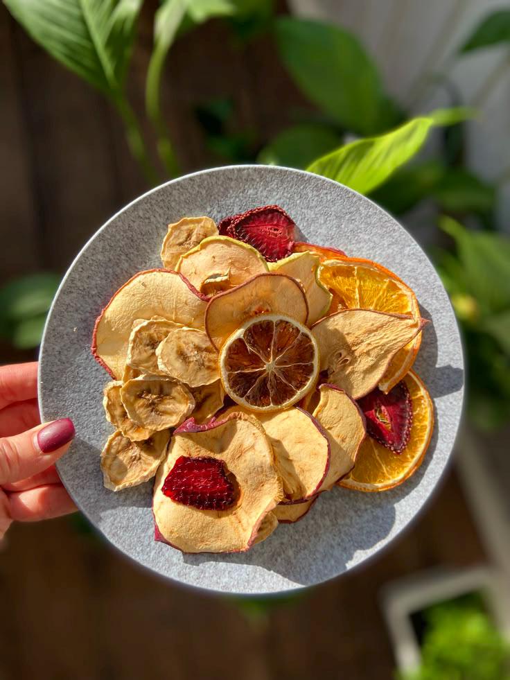 6-pack Turkish Dried Fruit Chips | All-natural Vegan Snack | Mixed ...