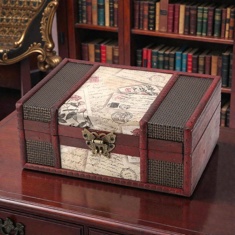 Small Chests for Books - Etsy UK