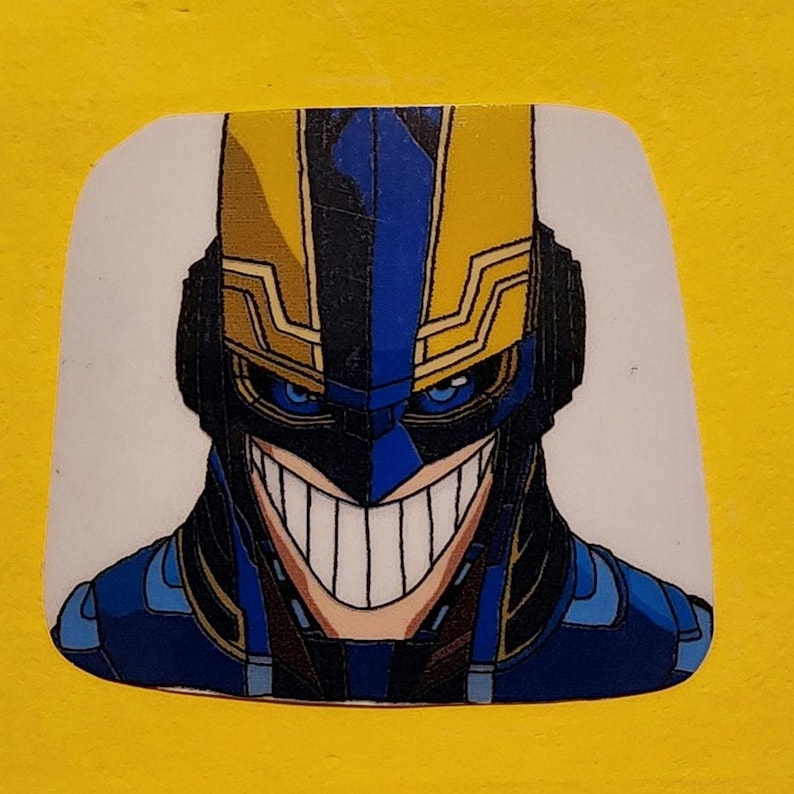 MHA Armoured All Might Sticker - Etsy