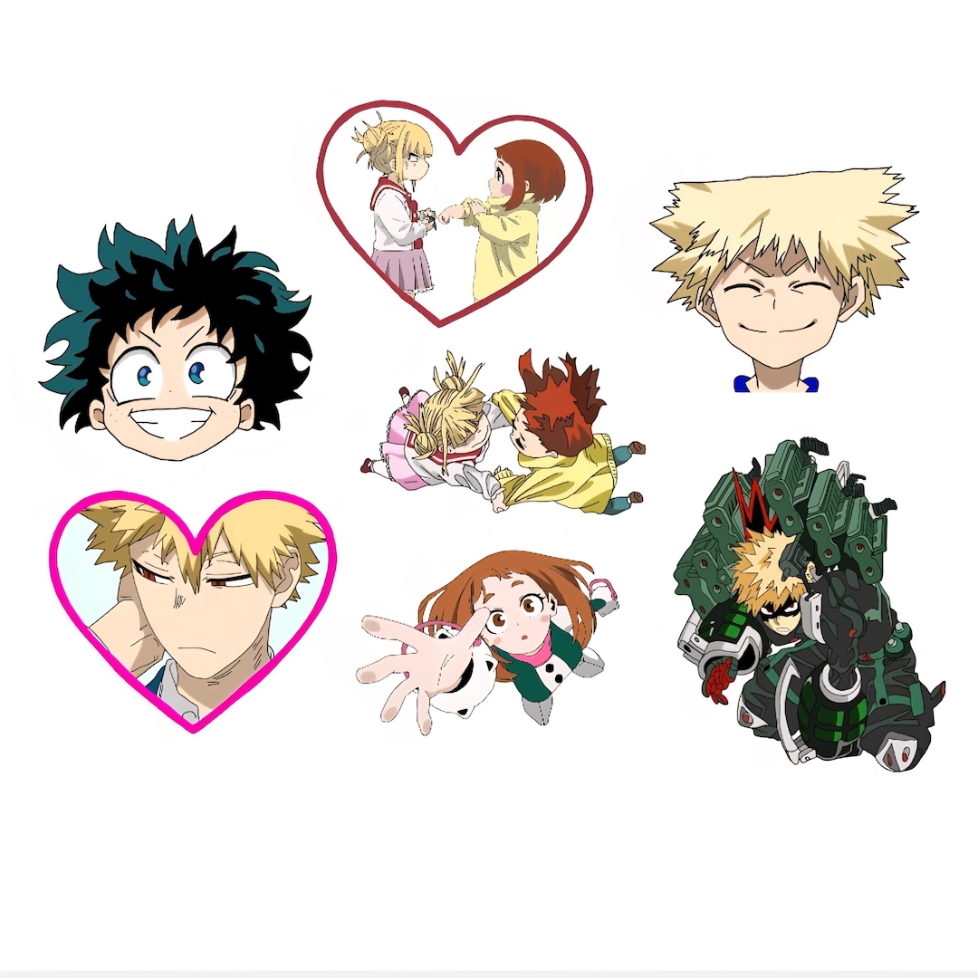 MHA UA Hero Students Stickers/magnets - Etsy