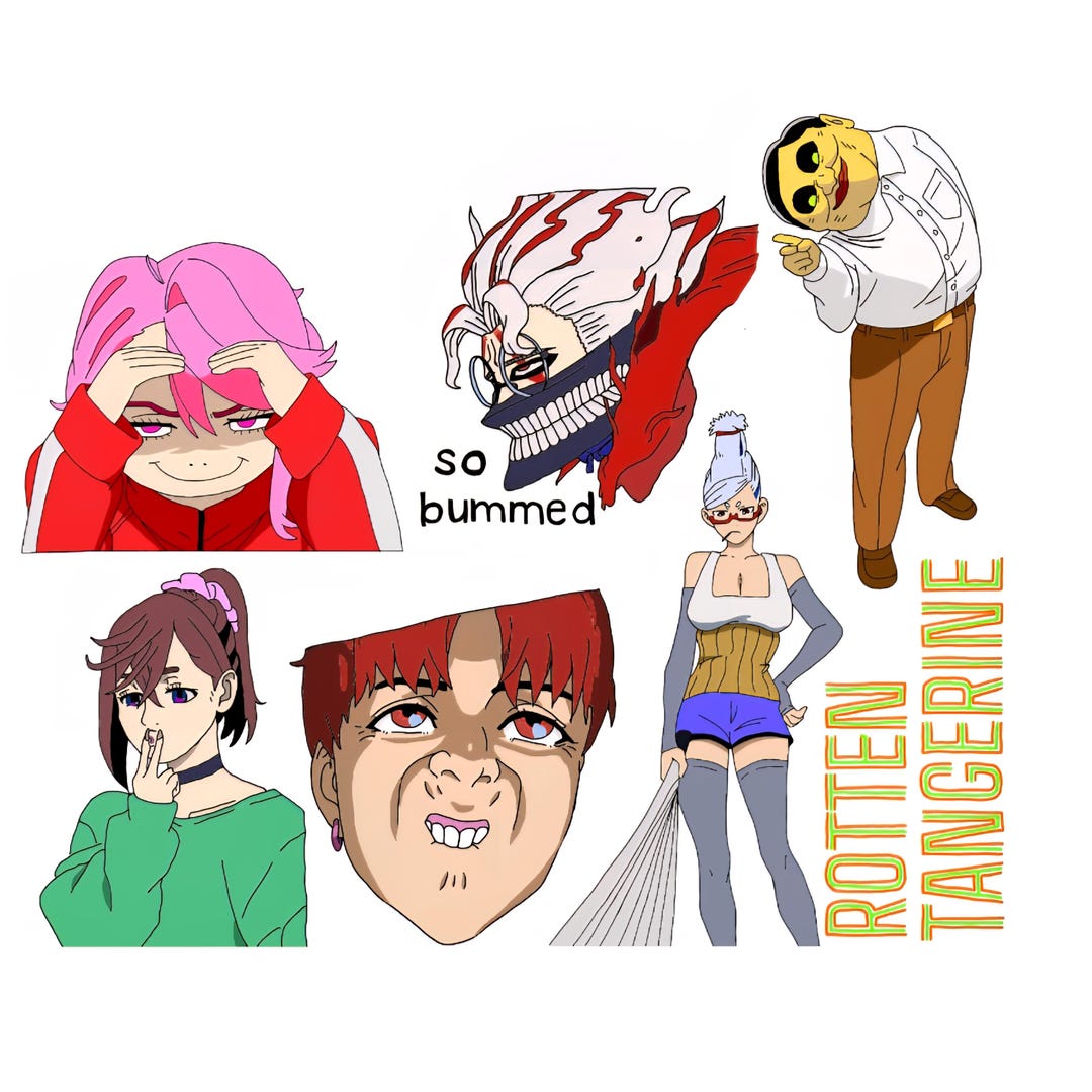 Dan Da Dan Stickers - Etsy