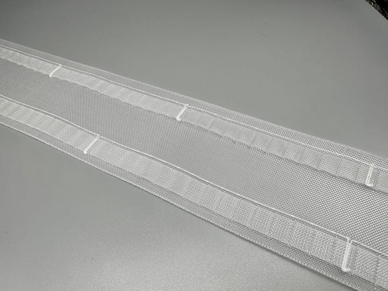 10mtr X Translucent Wave Fold Curtain Heading Tape - 75mm (3" Inch ...