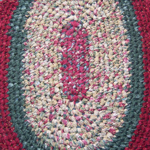 Crochet Oval Rag Rugs Epattern-pdf - Etsy