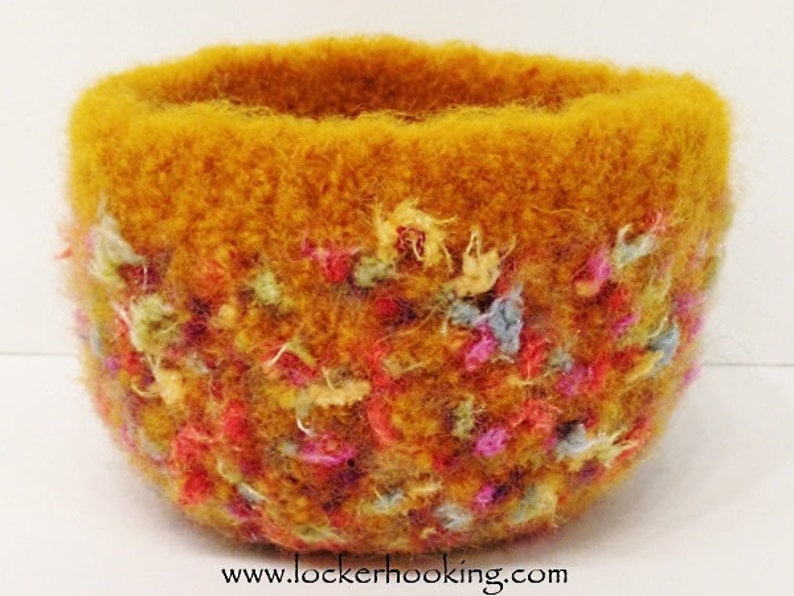 Crochet Wool Felted Bowls Epattern-pdf - Etsy