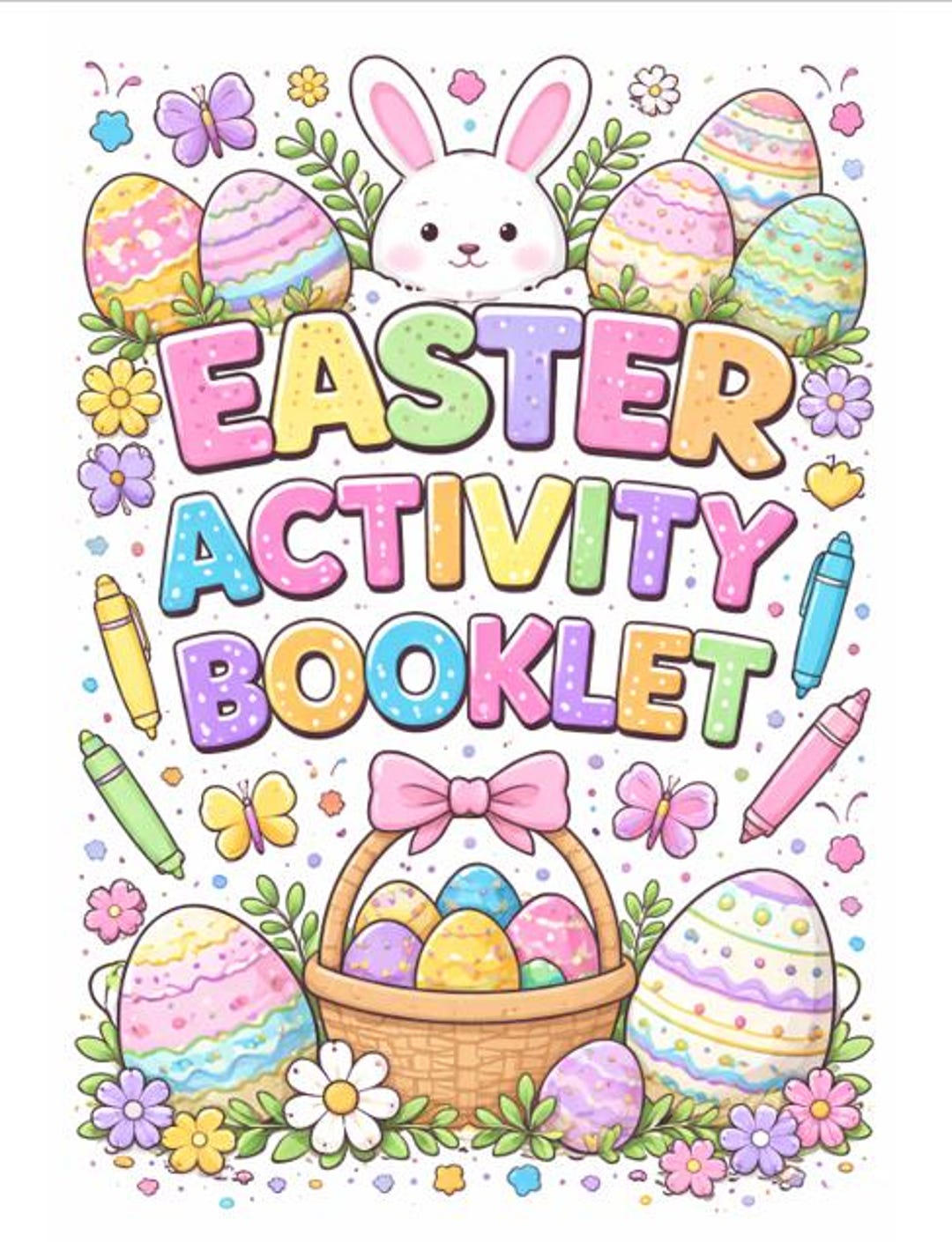 Easter Activity Booklet - Etsy