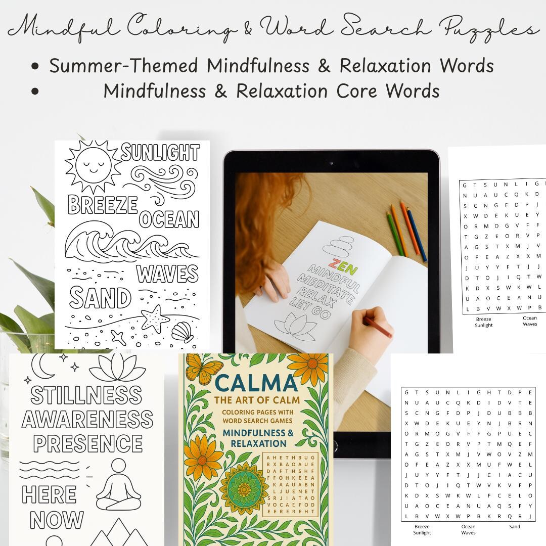 Printable Word Find Self Care Puzzle Word Search Games Wordsearch ...