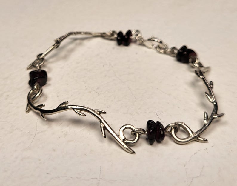 Silver Thorns - Bracelet - Etsy