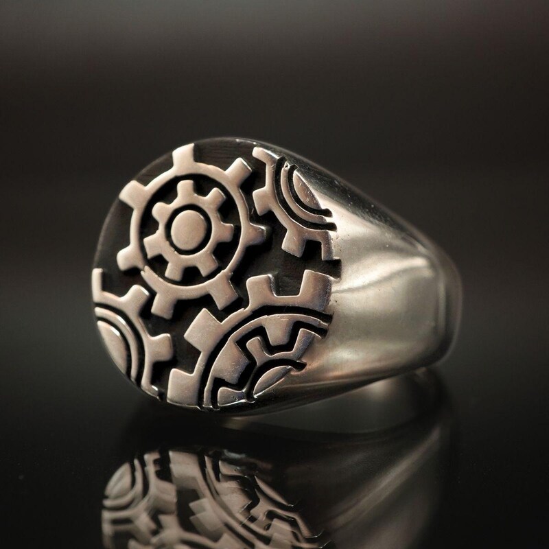 Mechanical Ring - Etsy